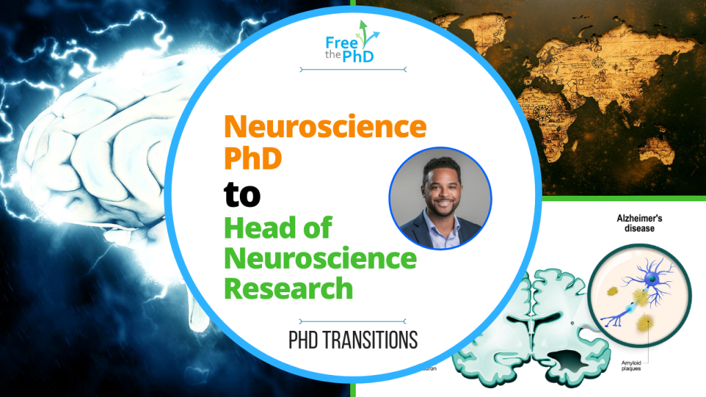 Neuroscience PhD to Head of Research - Jermaine Ross, PhD - Free the PhD